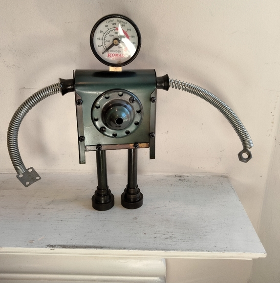 Vintage | Art | Steampunk Robot Sculpture Komal | Poshmark